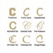 Wooden Letter C Large or Small, Unfinished, Unpainted Perfect for ...