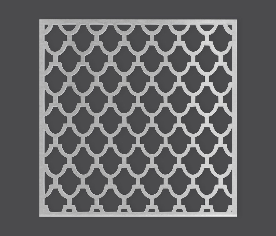 Metal Roof Shingle Decor Fretwork Panel - Mandala Wall Art for Home ...