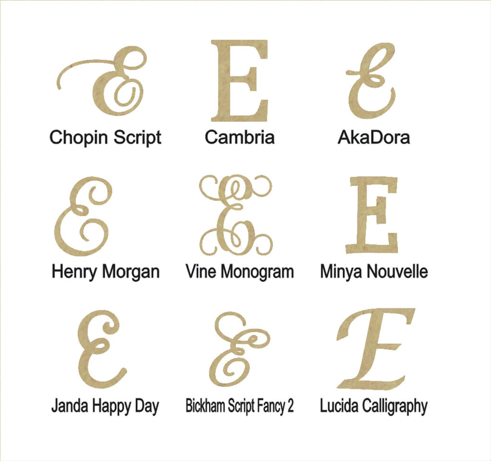 Wooden Wedding Cake Topper Letter E: Unfinished Rustic Style - Etsy