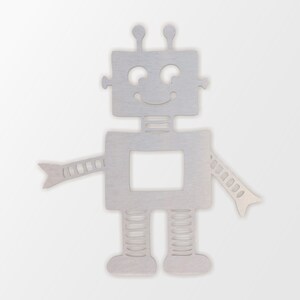 Metal Wall Art Metal Robot Sign, Kids Room Decor, Robot Decor, Metal ...