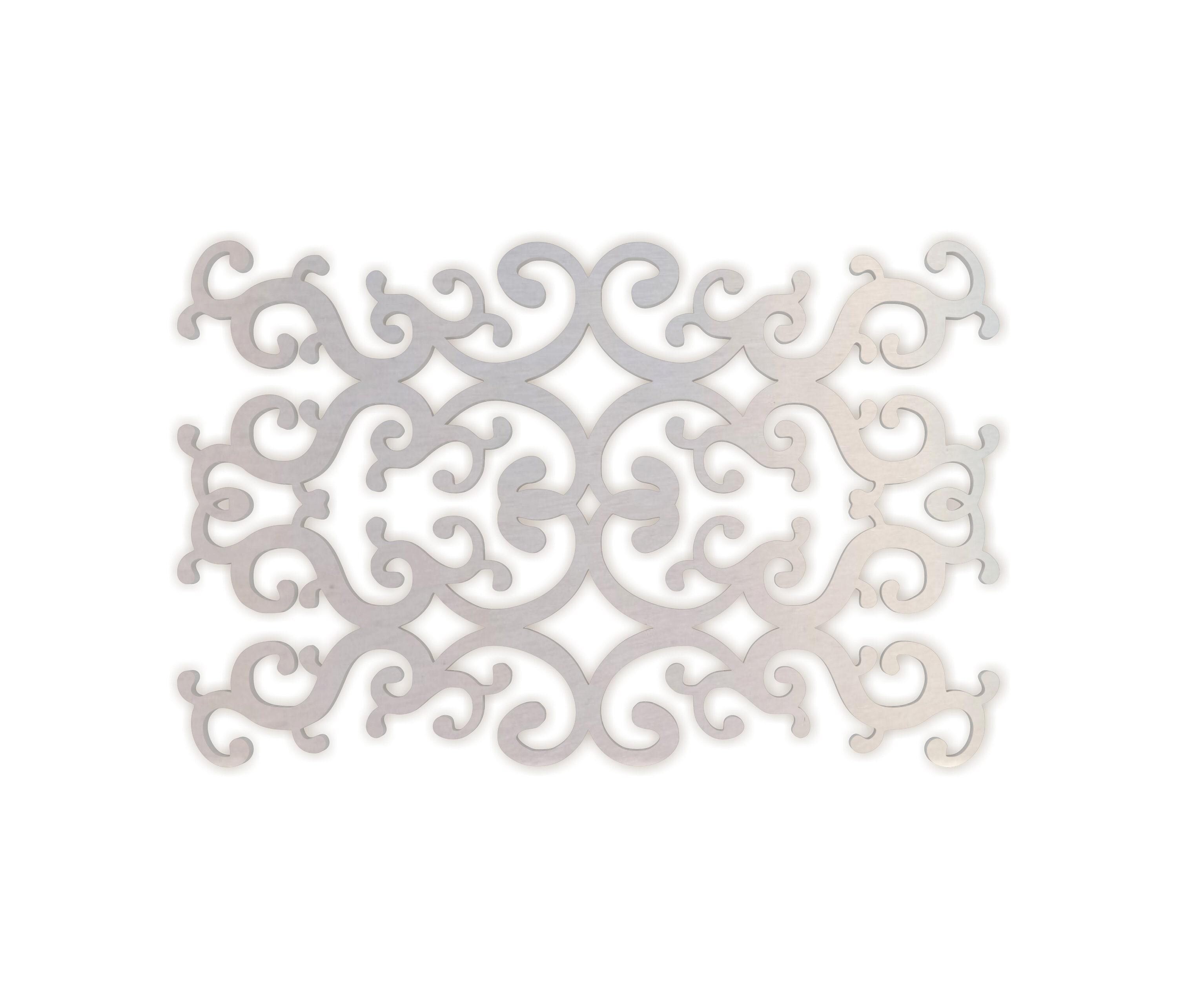 Unfinished Metal Swirl Wall Art Panel: Customizable Sizes - Etsy
