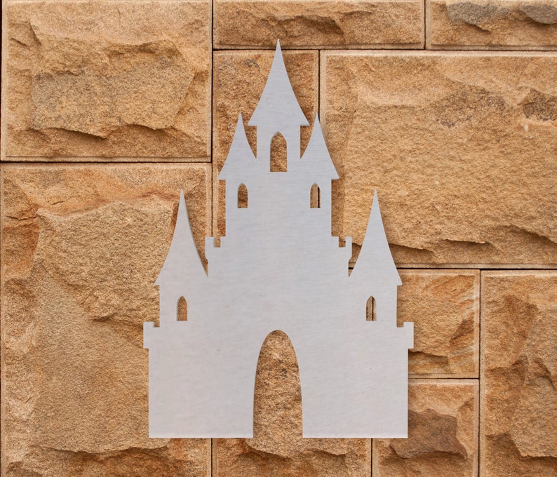 Metal Wall Art Metal Fairytale Castle Metal Cutout Wall - Etsy