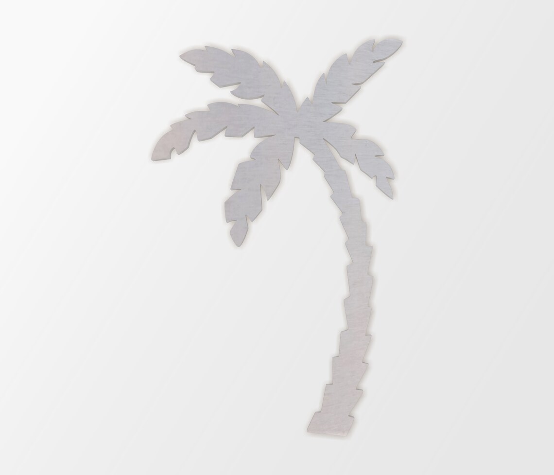 Metal Wall Art Metal Sign Palm Tree Metal Cutout Wall Art - Etsy