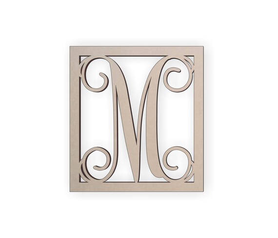 Cursive M Monogram