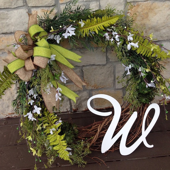 Letter Wreaths