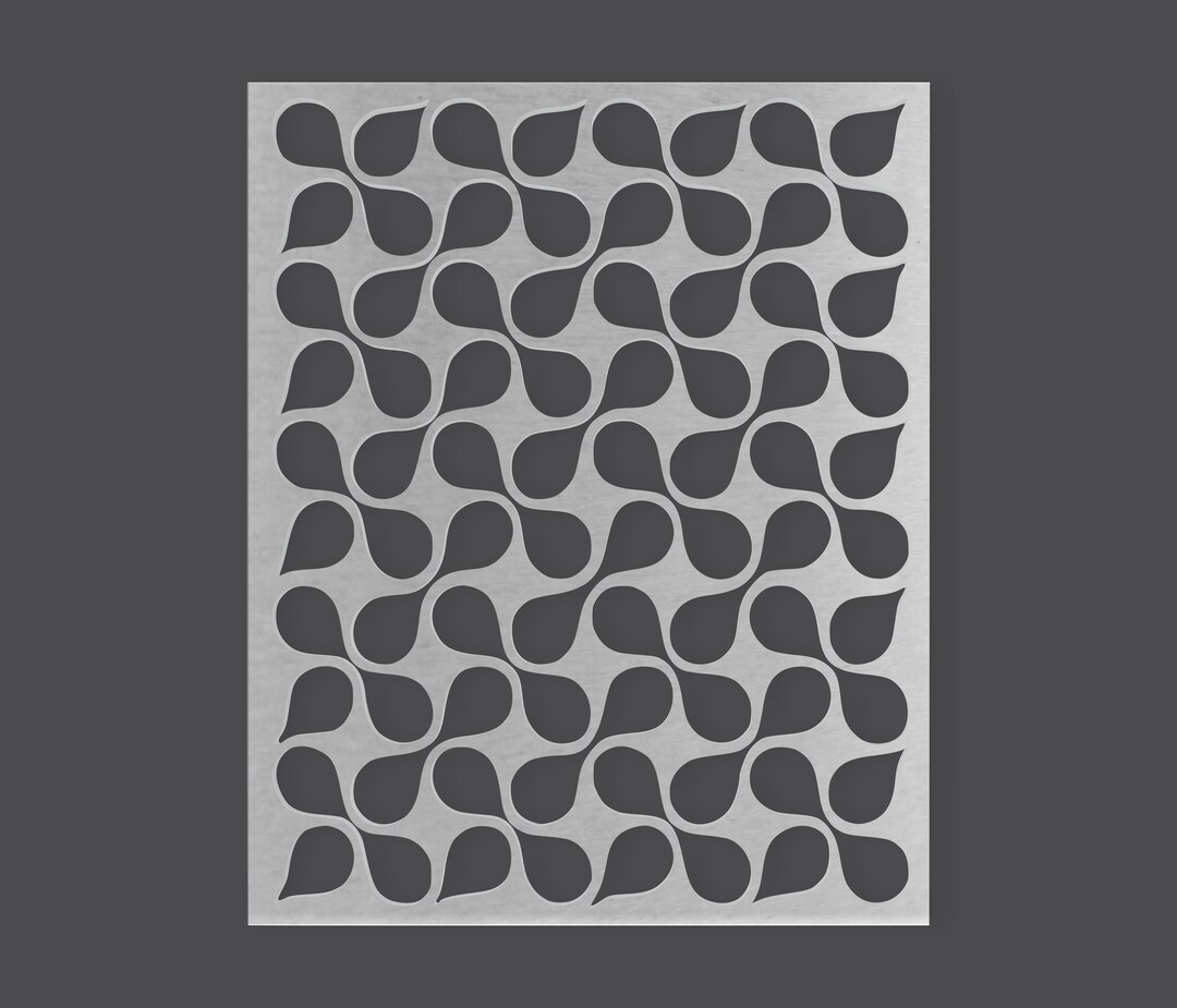 Metal Wall Art Metal Raindrop Lattice - Mandala Wall Art for Home Decor ...