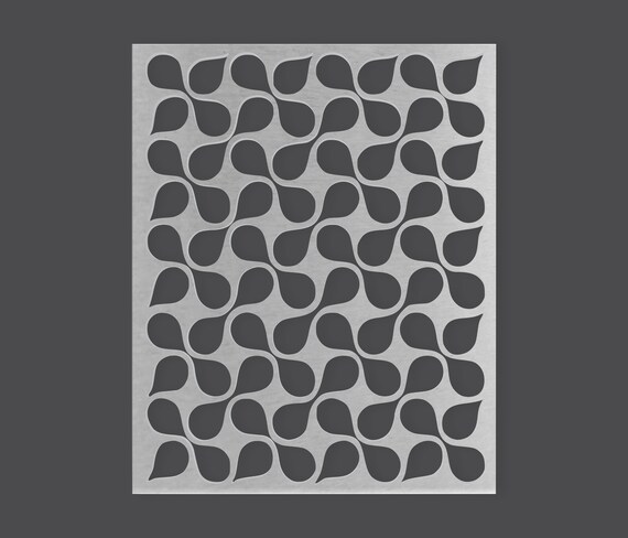 Metal Wall Art Metal Raindrop Lattice Mandala Wall Art for - Etsy