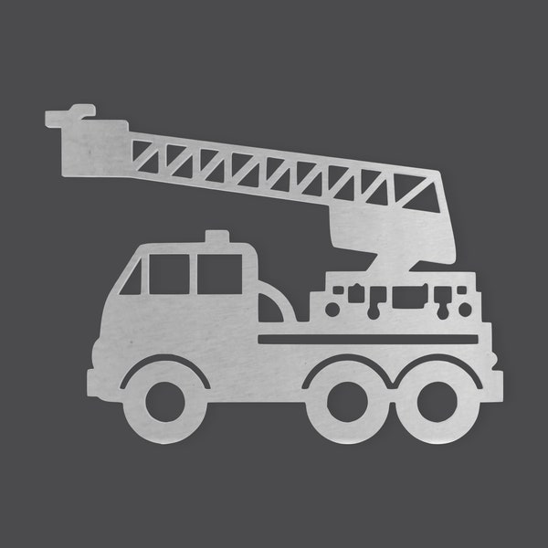 Firetruck Wall Decal - Etsy