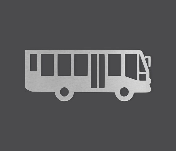 Metal Wall Art Metal Sign City Bus Metal Cutout Wall Art - Etsy