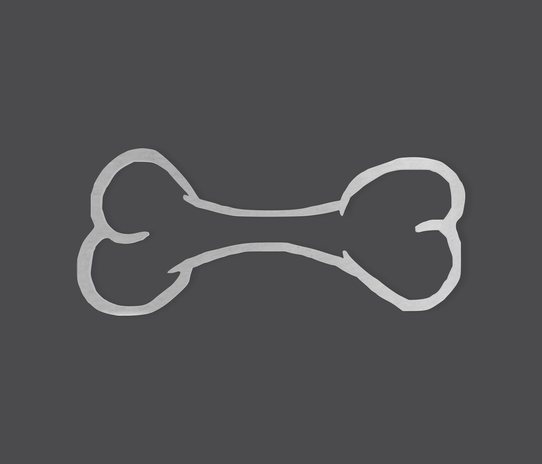 Metal Wall Art Metal Dog Bone, Dog Bone Cutout, Wall Art, Home Decor ...