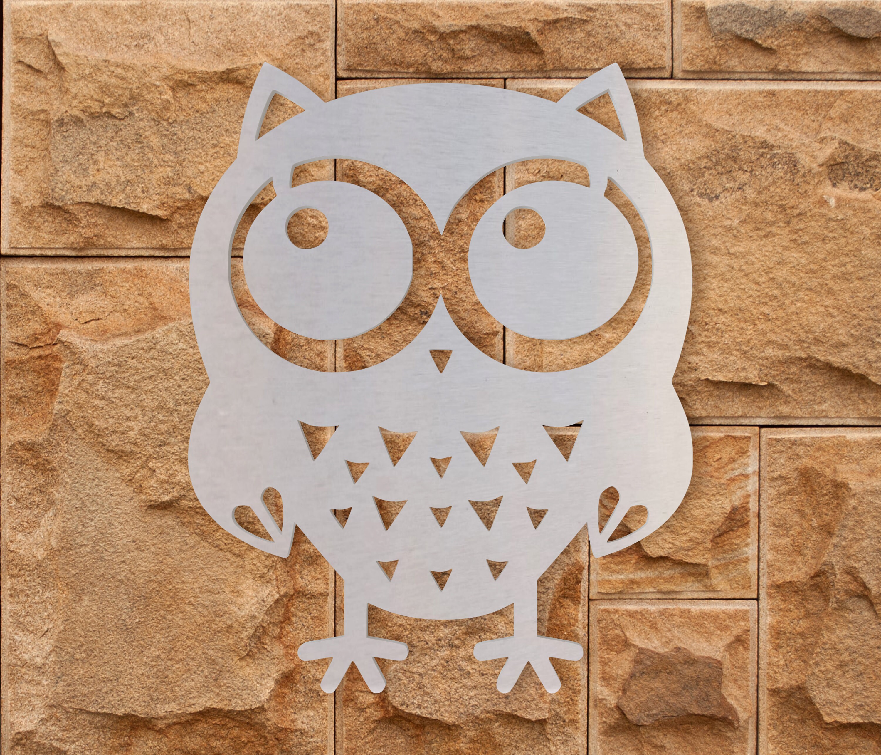 Metal Wall Art Metal Sign Owl Owl Decor Nursey Decor - Etsy