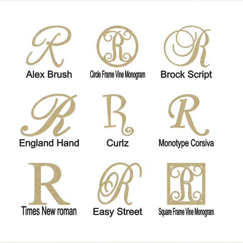 Wooden Letter R - Etsy