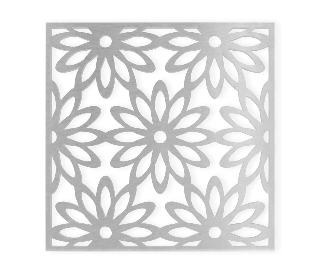 Metal Wall Art Metal Flower Lattice - Mandala Wall Art for Home Decor ...