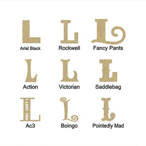 Wooden Wedding Cake Topper Letter “L”- Also Perfect for Birthday Cake ...