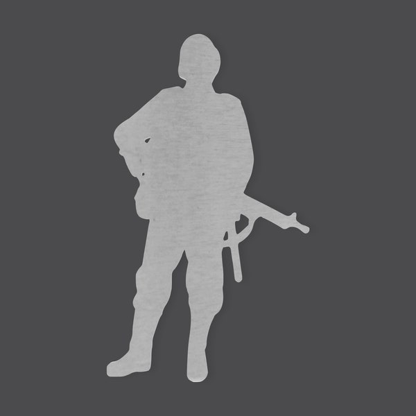 Soldier Cutout - Etsy