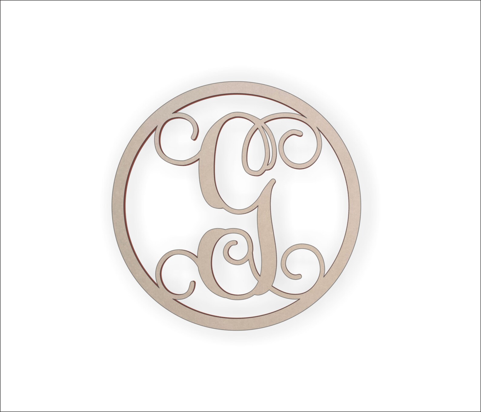 Wooden Monogram Letter g Large or Small - Etsy