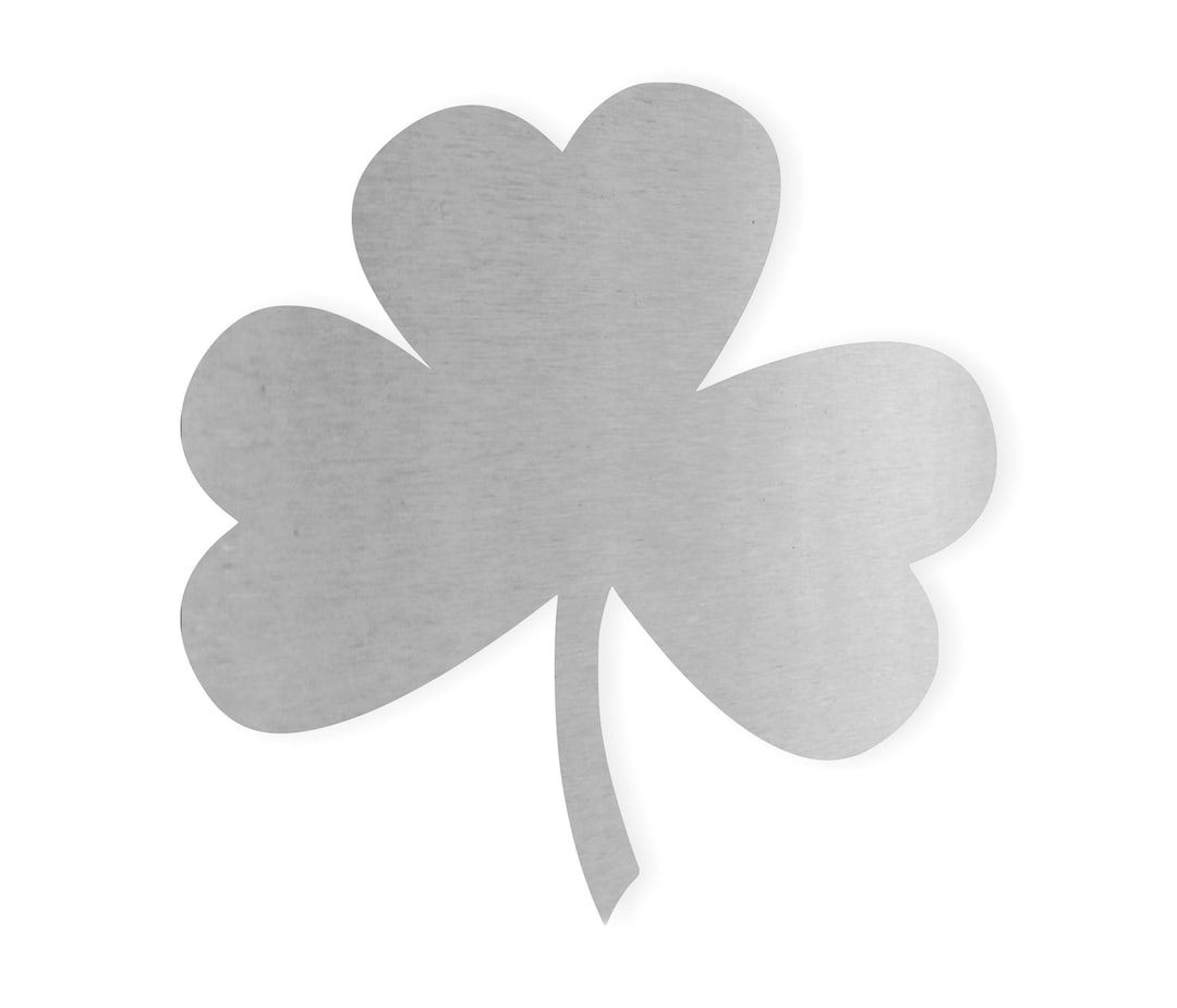 Unfinished Metal Clover Sign: DIY Wall Art Decor - Etsy