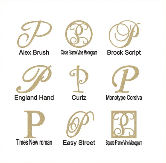 P Letter