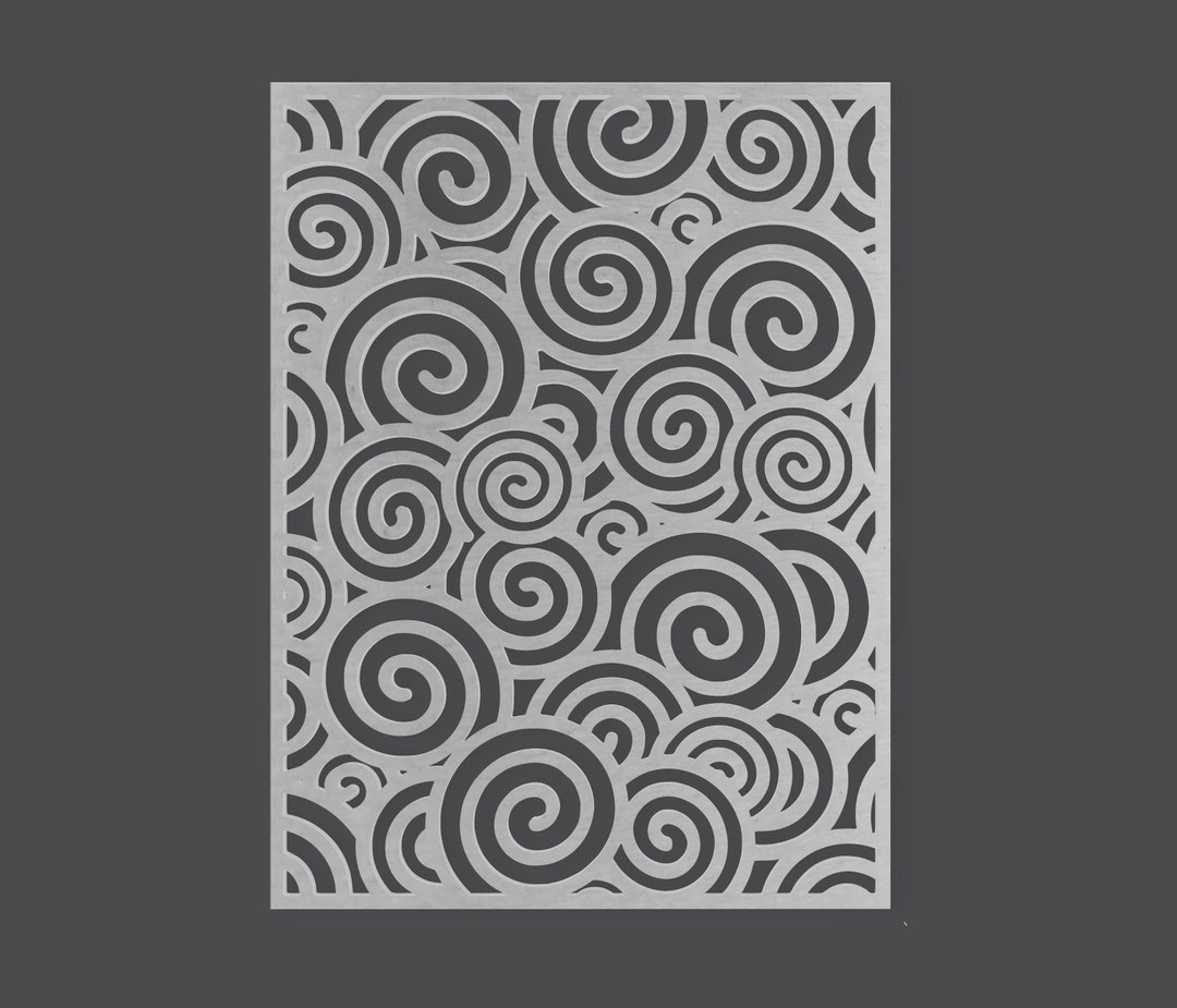 Metal Wall Art Metal Swirls Lattice - Mandala Wall Art for Home Decor ...