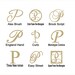 Wooden Wedding Cake Topper Letter P Also Perfect for Birthday Cake ...