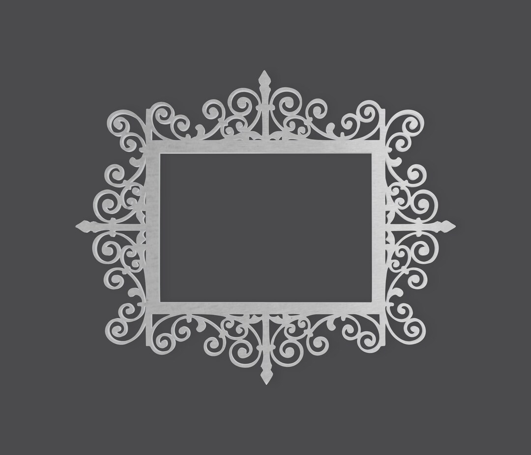 Metal Wall Art Metal Decorative Frame - Cutout, Wall Art, Wall Decor ...