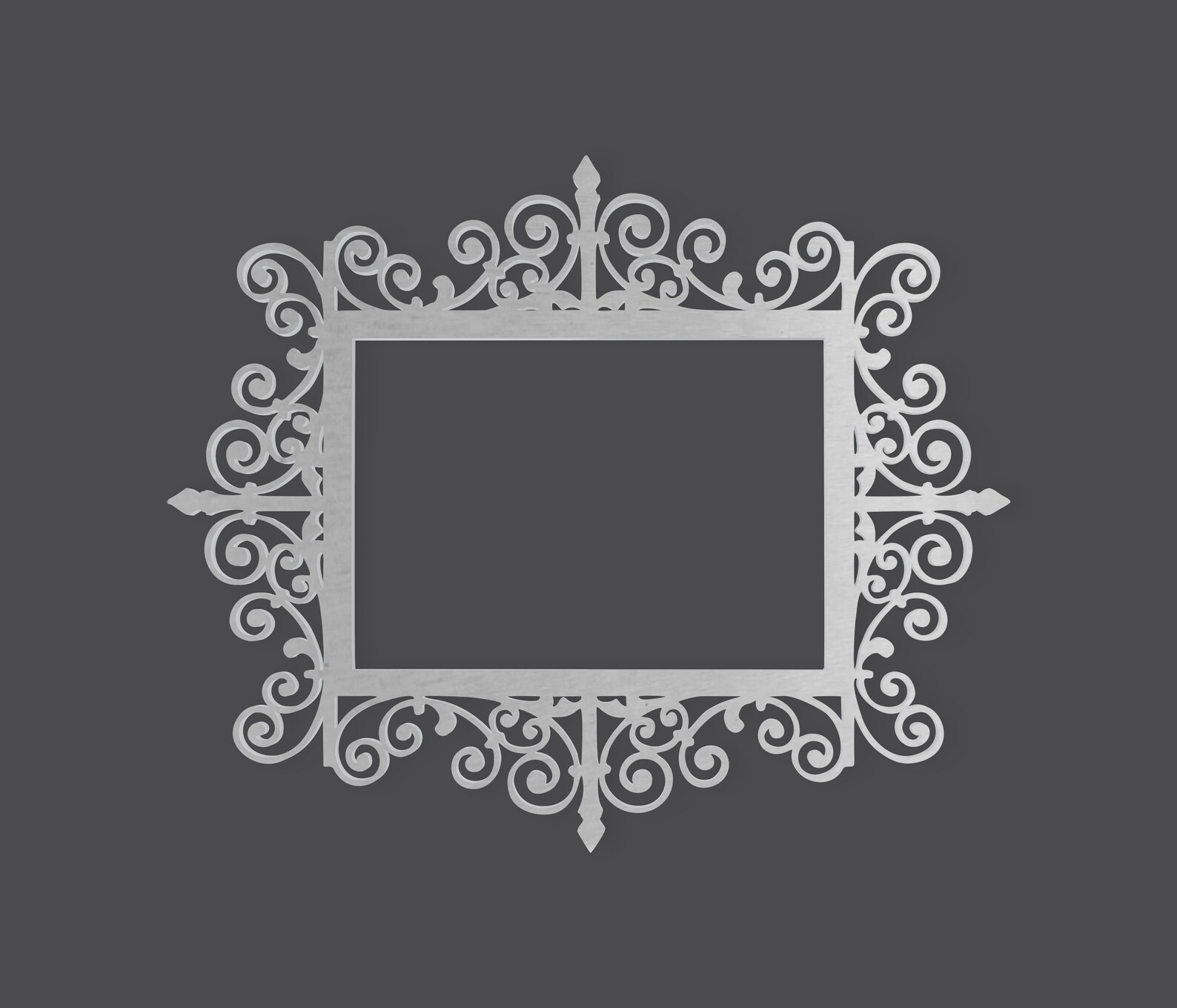 Metal Wall Art Metal Decorative Frame Cutout Wall Art Wall - Etsy
