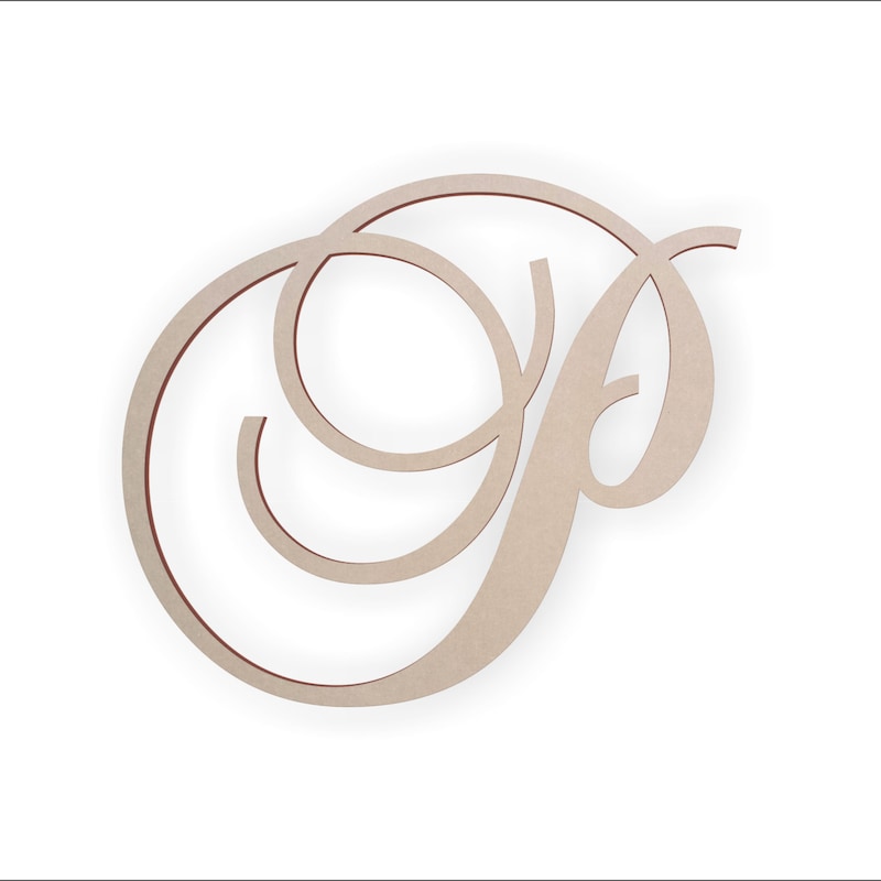 Wooden Letter P - Etsy