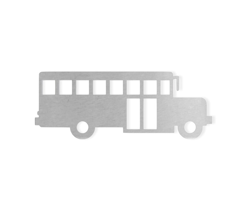 Metal Sign School Bus School Bus Decor Metal Cutout Wall - Etsy