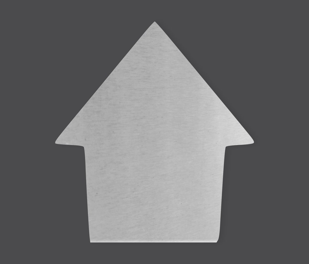 Metal Wall Art Metal Sign House Cutout, House Decal, Metal Cutout, Wall ...