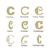 Wooden Letter C Large or Small, Unfinished, Unpainted Perfect for ...