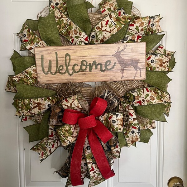 Hunting Wreath - Etsy