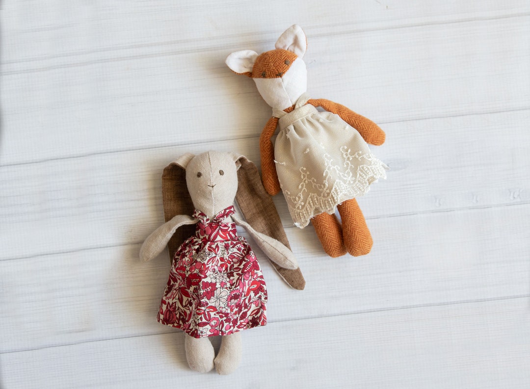 Miniature Doll Dress Sewing Pattern Tutorial DIY Dollhouse Digital ...