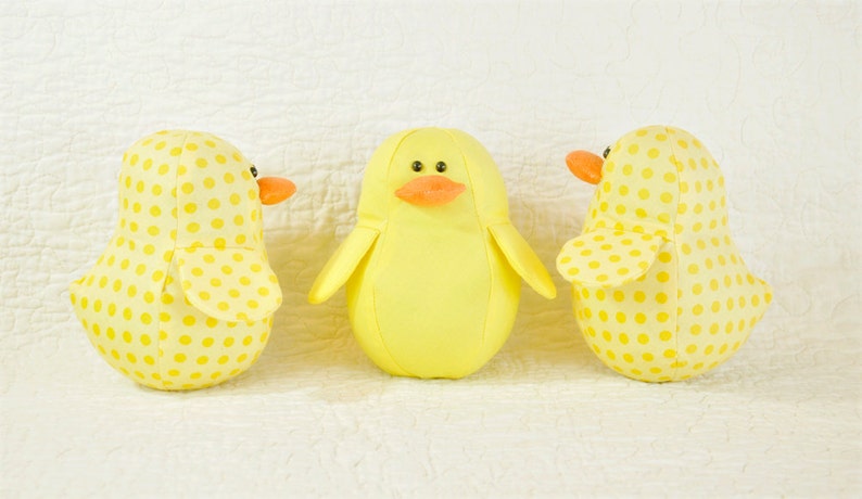 Baby Chick Sewing Pattern, Plush Toy Sewing Pattern, Easter Egg Sewing ...