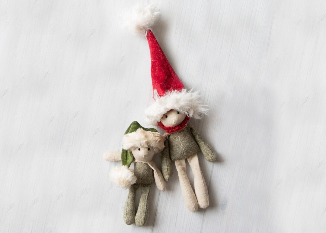 Miniature Elf Hat Long Short Sewing Pattern Tutorial DIY Dollhouse ...
