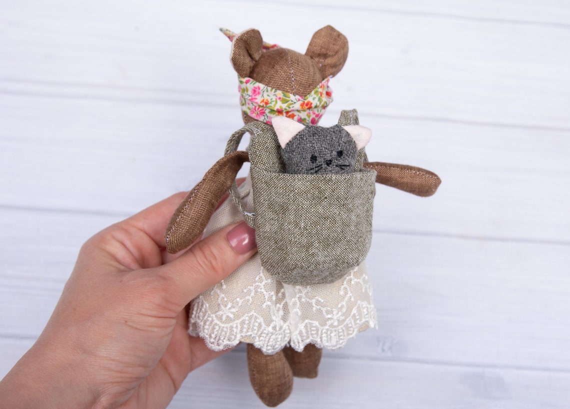 Miniature Baby Doll Sewing Pattern Set Tutorial DIY Dollhouse - Etsy