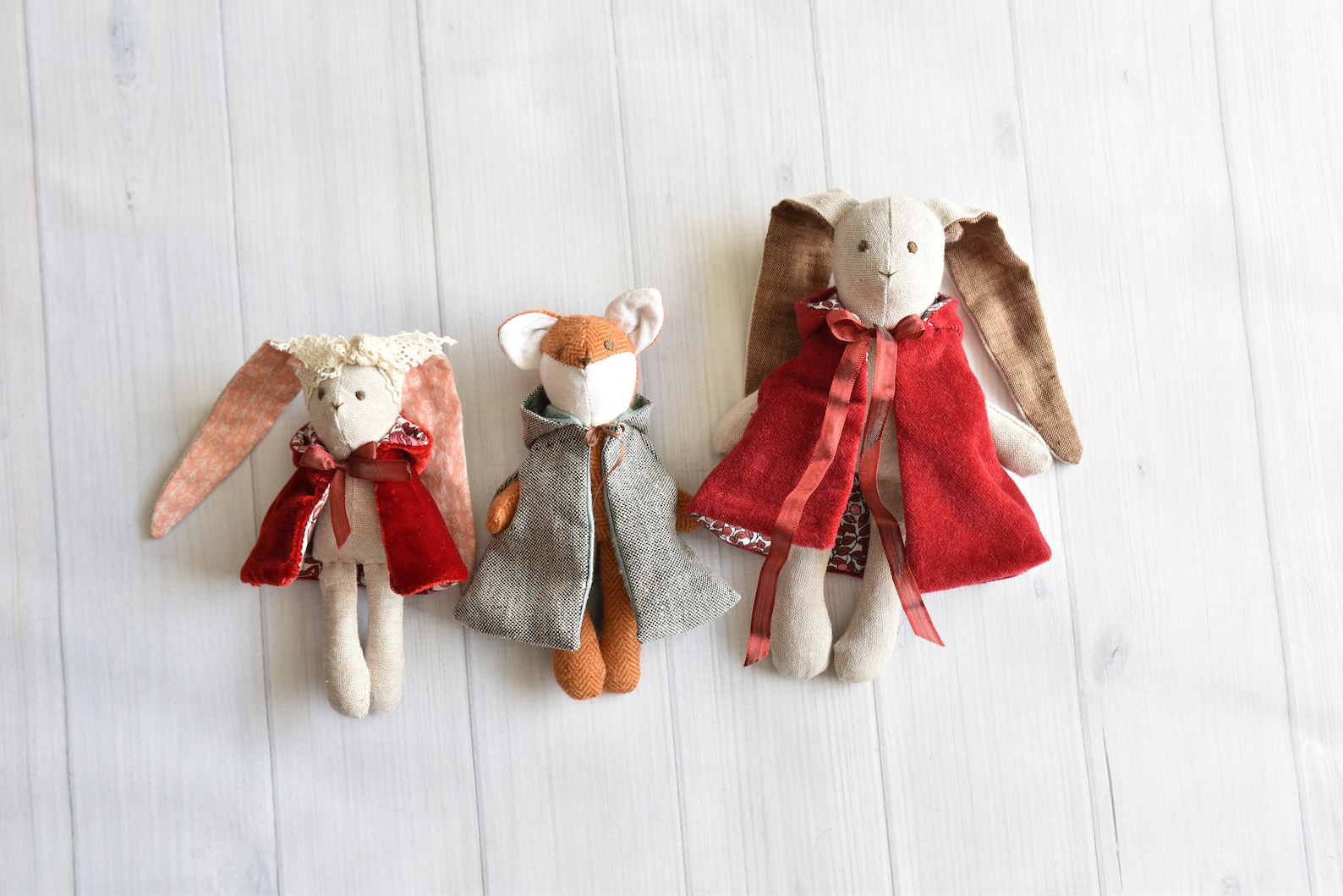 Miniature Hooded Cloak Cape Sewing Pattern Tutorial Dollhouse Digital ...