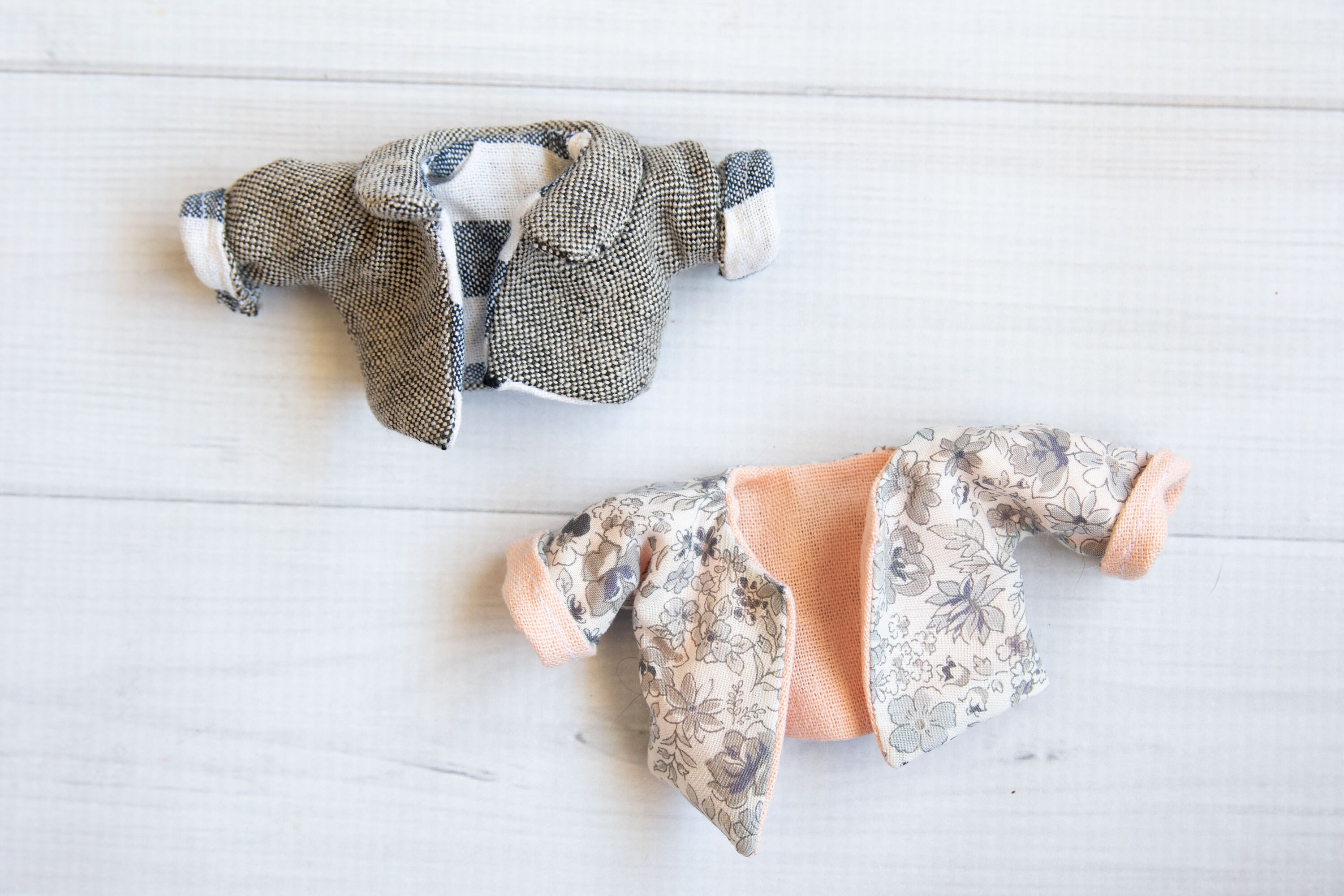 Miniature Reversible Coat Sewing Pattern Tutorial DIY - Etsy