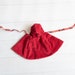 Miniature Hooded Cloak Cape Sewing Pattern Tutorial Dollhouse Digital ...