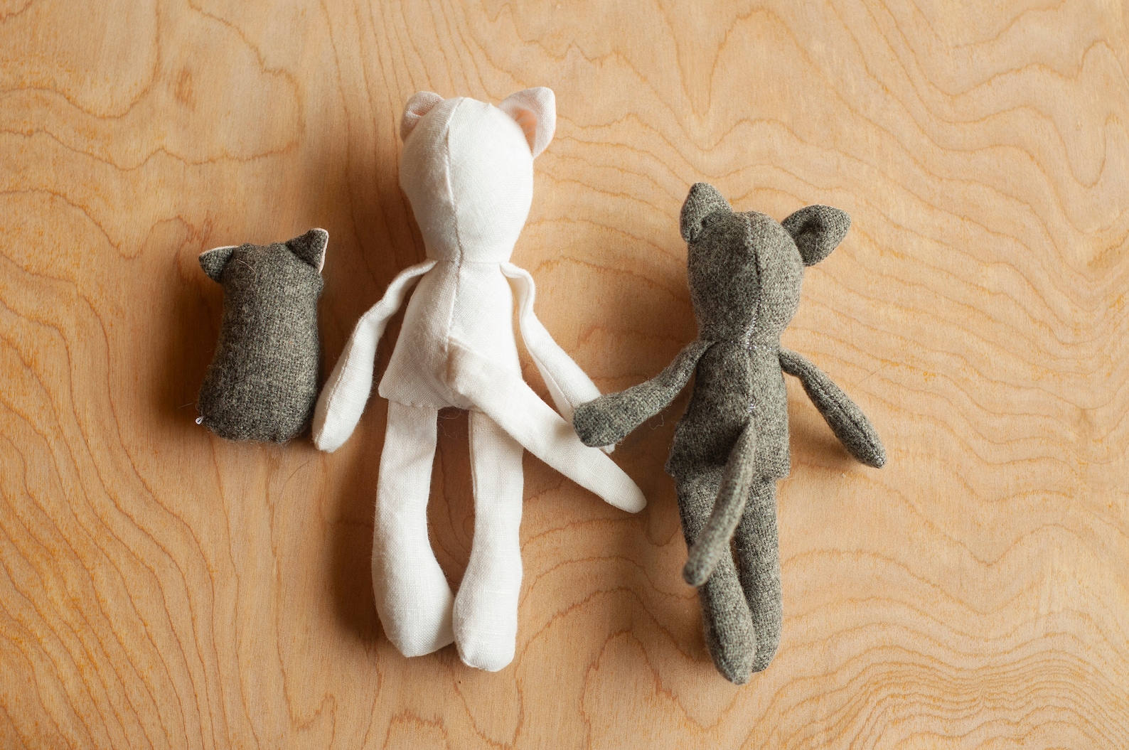 Miniature Kitty Cat Family Sewing Pattern Digital Download 1:12 Scale ...