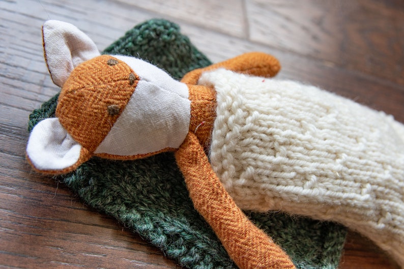 Miniature Blanket Knitting Pattern Tutorial Dollhouse Digital - Etsy