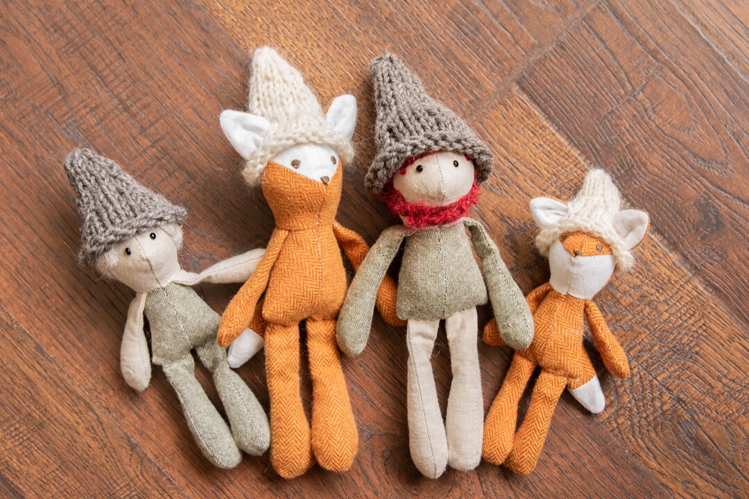 Miniature Winter Hat Knitting Pattern Tutorial Dollhouse Digital ...