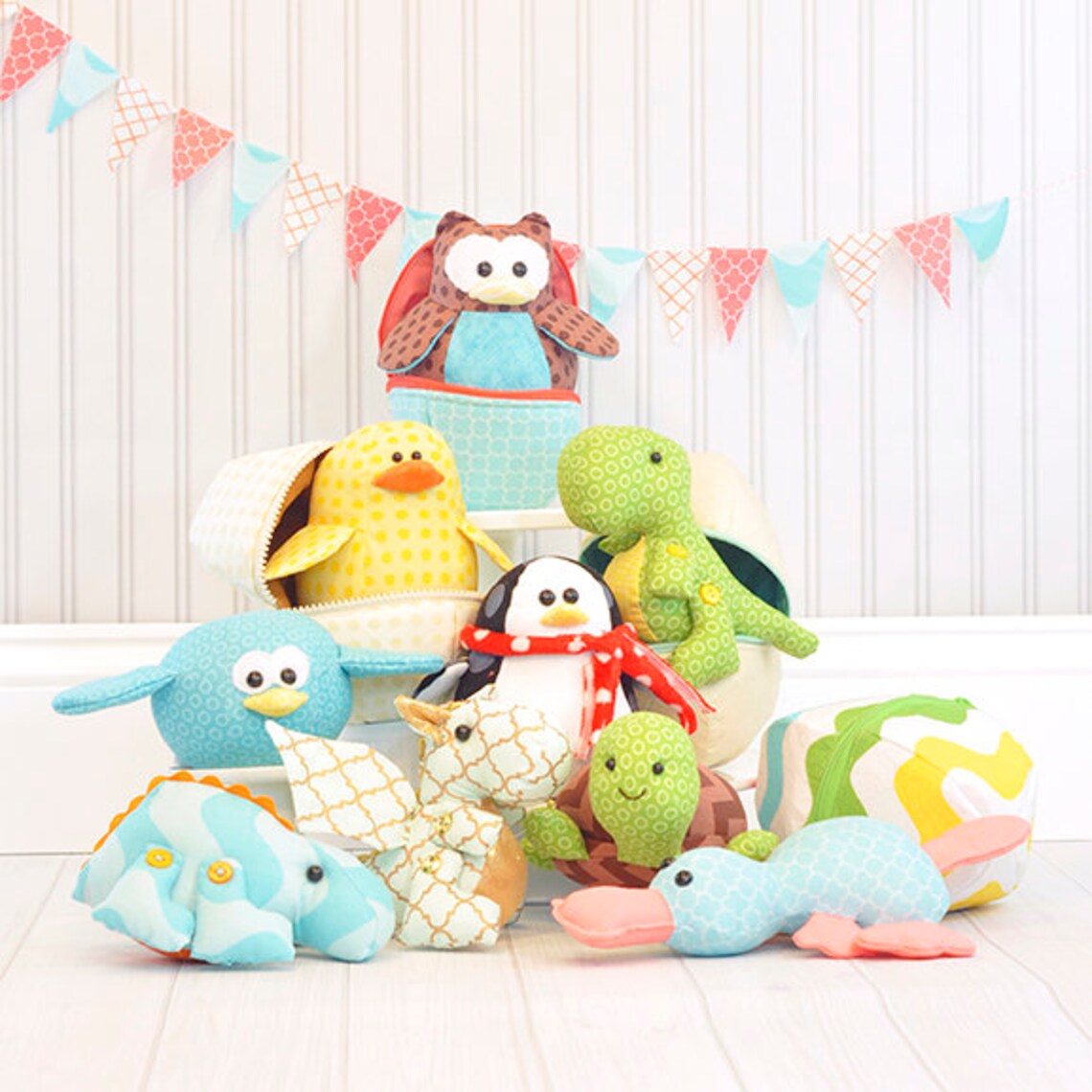 Baby Animal Pattern Collection | Hopeful Hatchlings Sewing Pattern ...