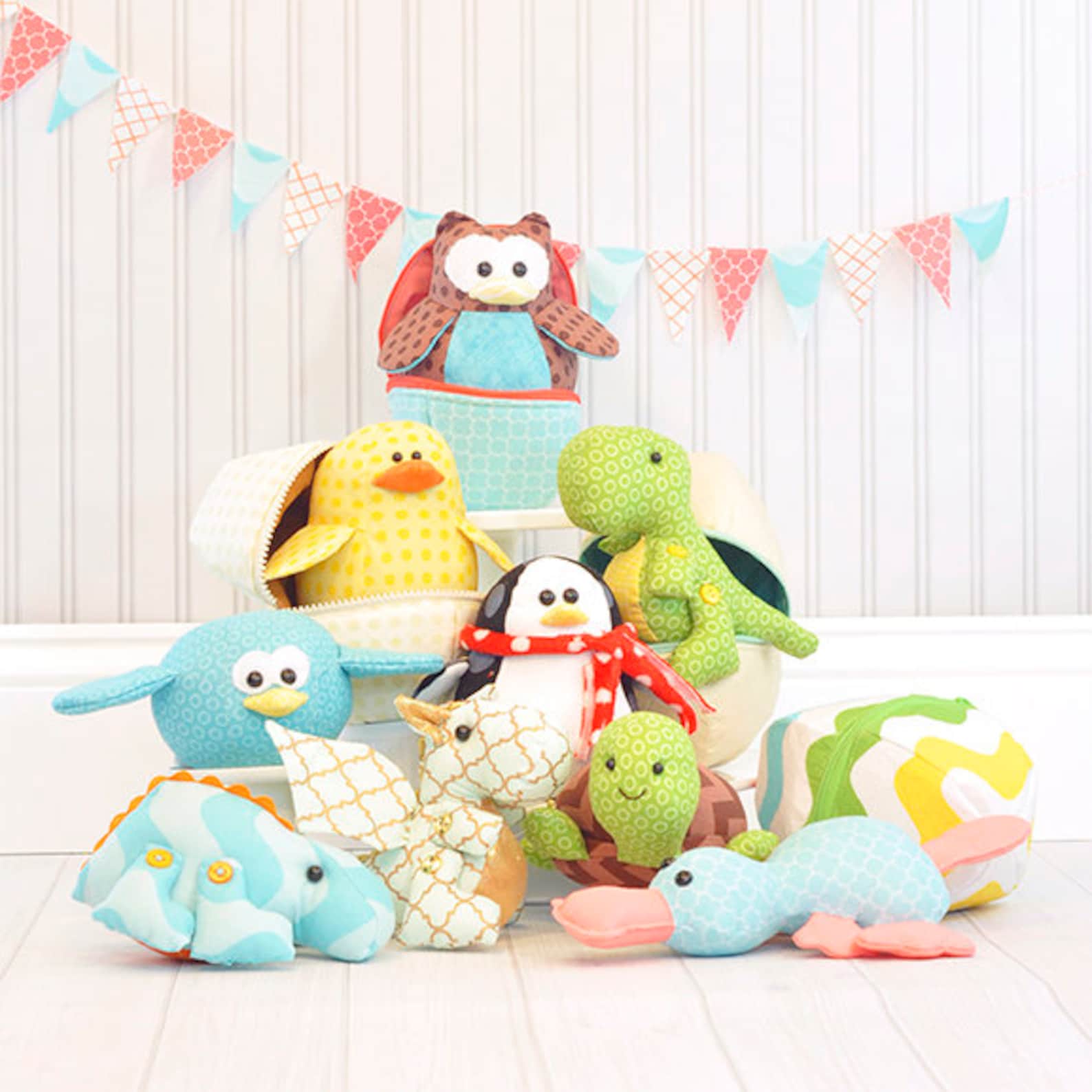 Baby Animal Pattern Collection Hopeful Hatchlings Sewing | Etsy