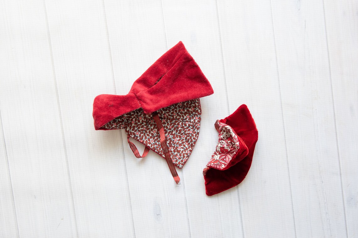 Miniature Hooded Cloak Cape Sewing Pattern Tutorial Dollhouse - Etsy