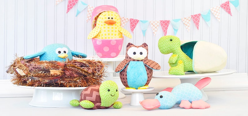 Baby Animal Pattern Collection | Hopeful Hatchlings Sewing Pattern ...
