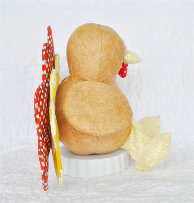 Turkey PDF Sewing Pattern Thanksgiving Softie Stuffed - Etsy