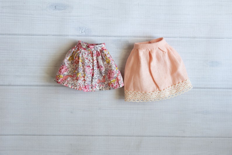 Miniature Doll Skirt Long Short Sewing Pattern Tutorial - Etsy