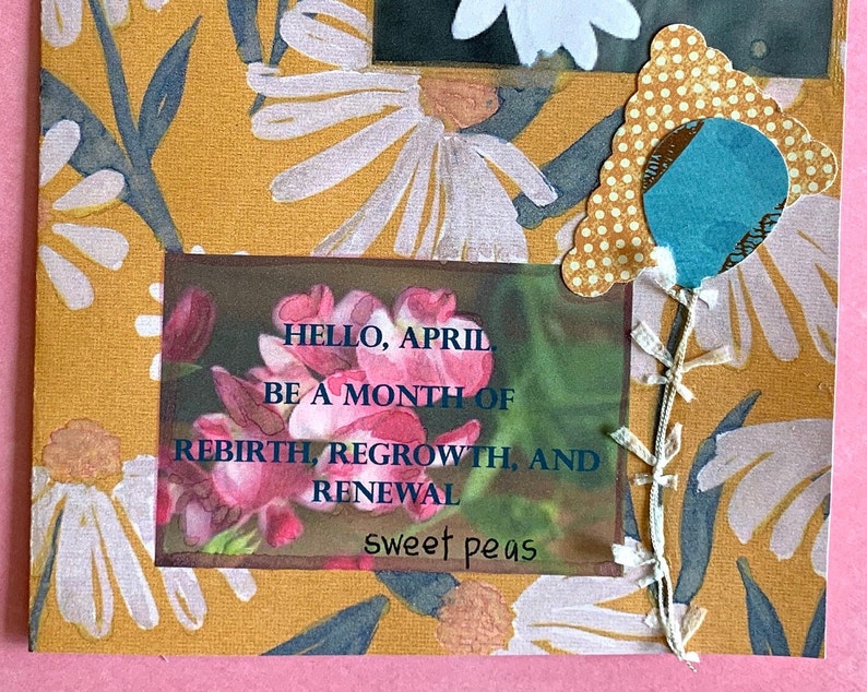 April Birth Month Birthdays Card, Birthday Card for April Birthdays ...