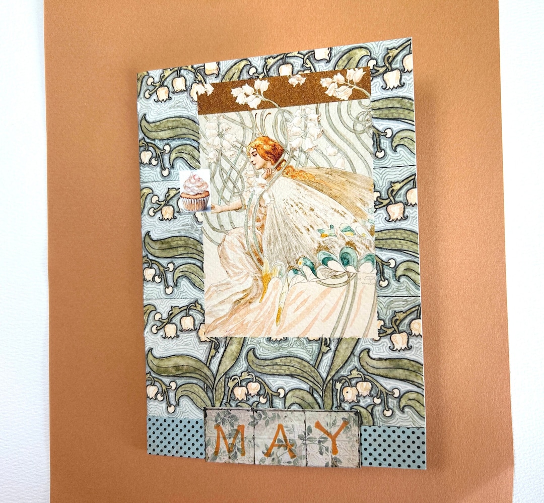 Birth Month May Birthday Card, Month of May Birthday Card, Fairy ...