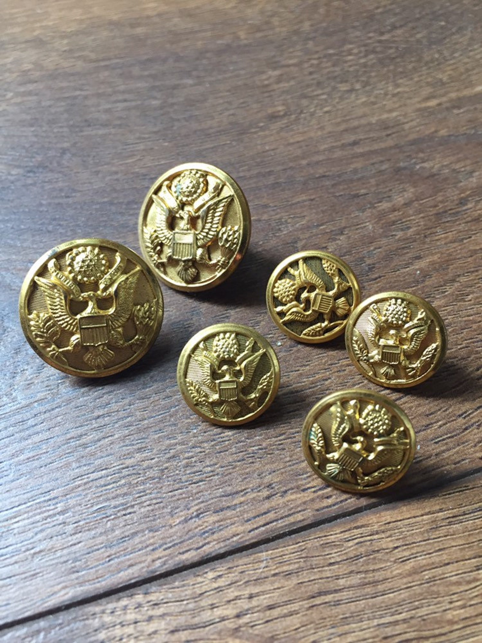 Wwii Army Uniform Buttons | Us Army Buttons – UKFQ